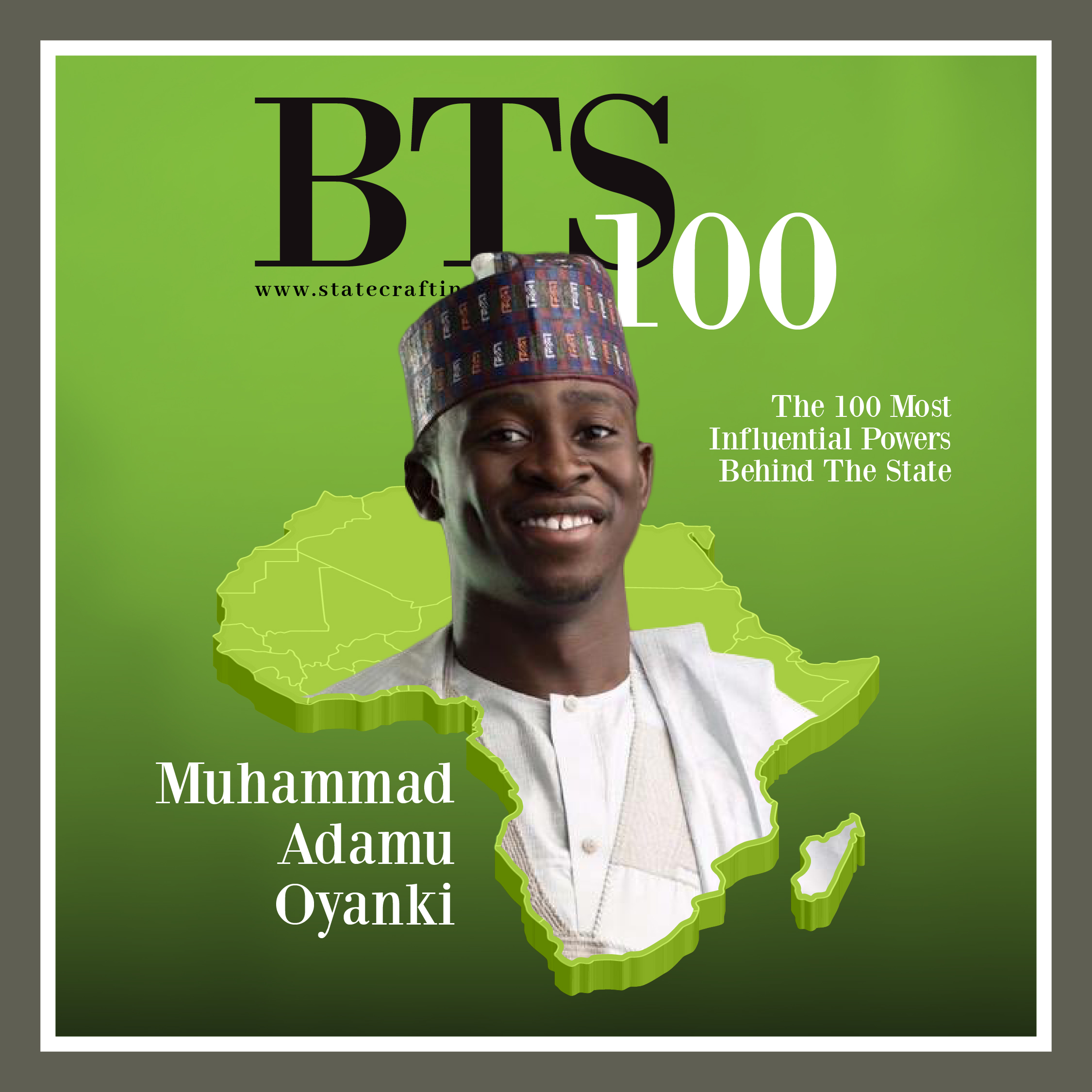 Muhammad Adamu Oyanki - StateCraft Inc. Muhammad Adamu Oyanki - StateCraft Inc.