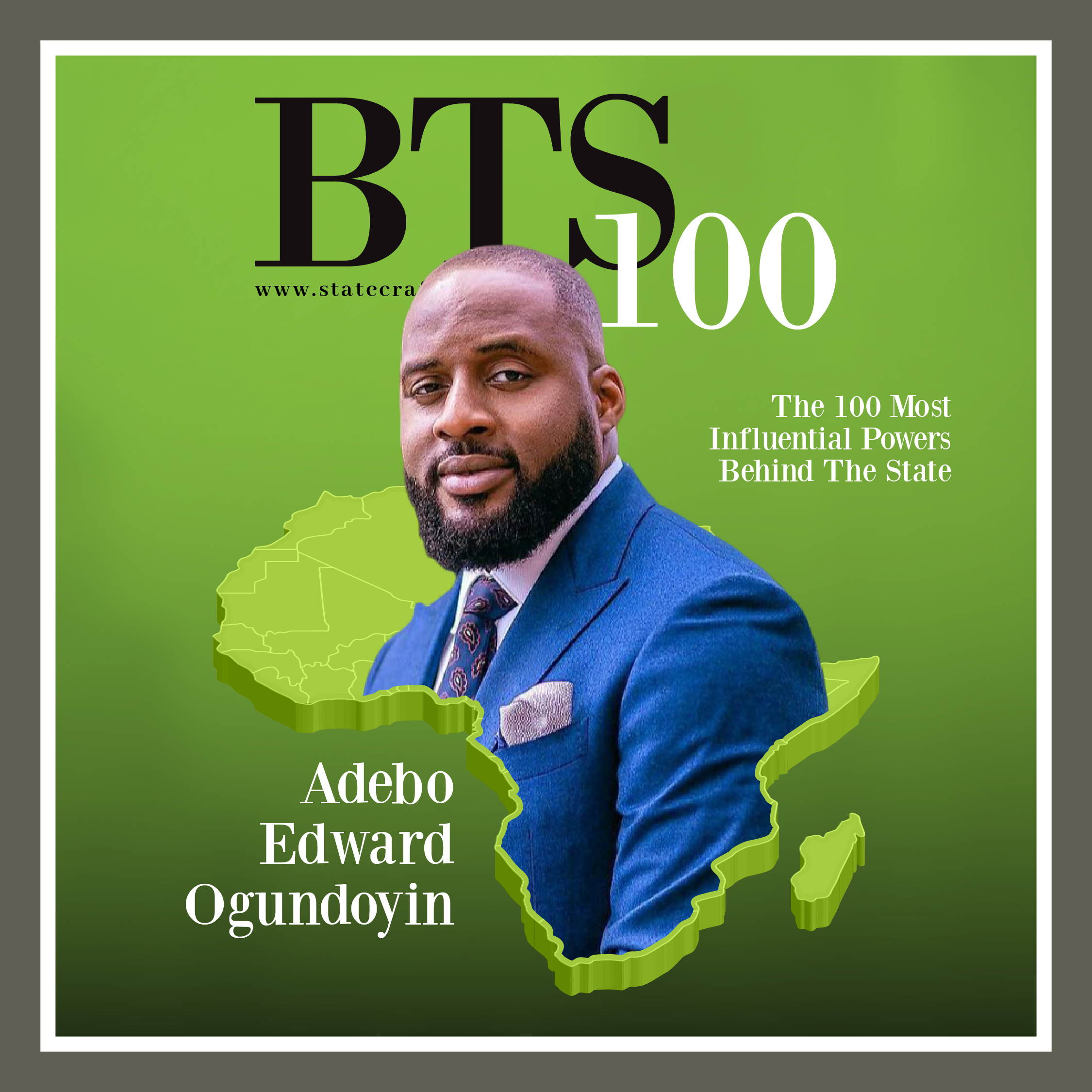 Adebo Edward Ogundoyin - StateCraft Inc.