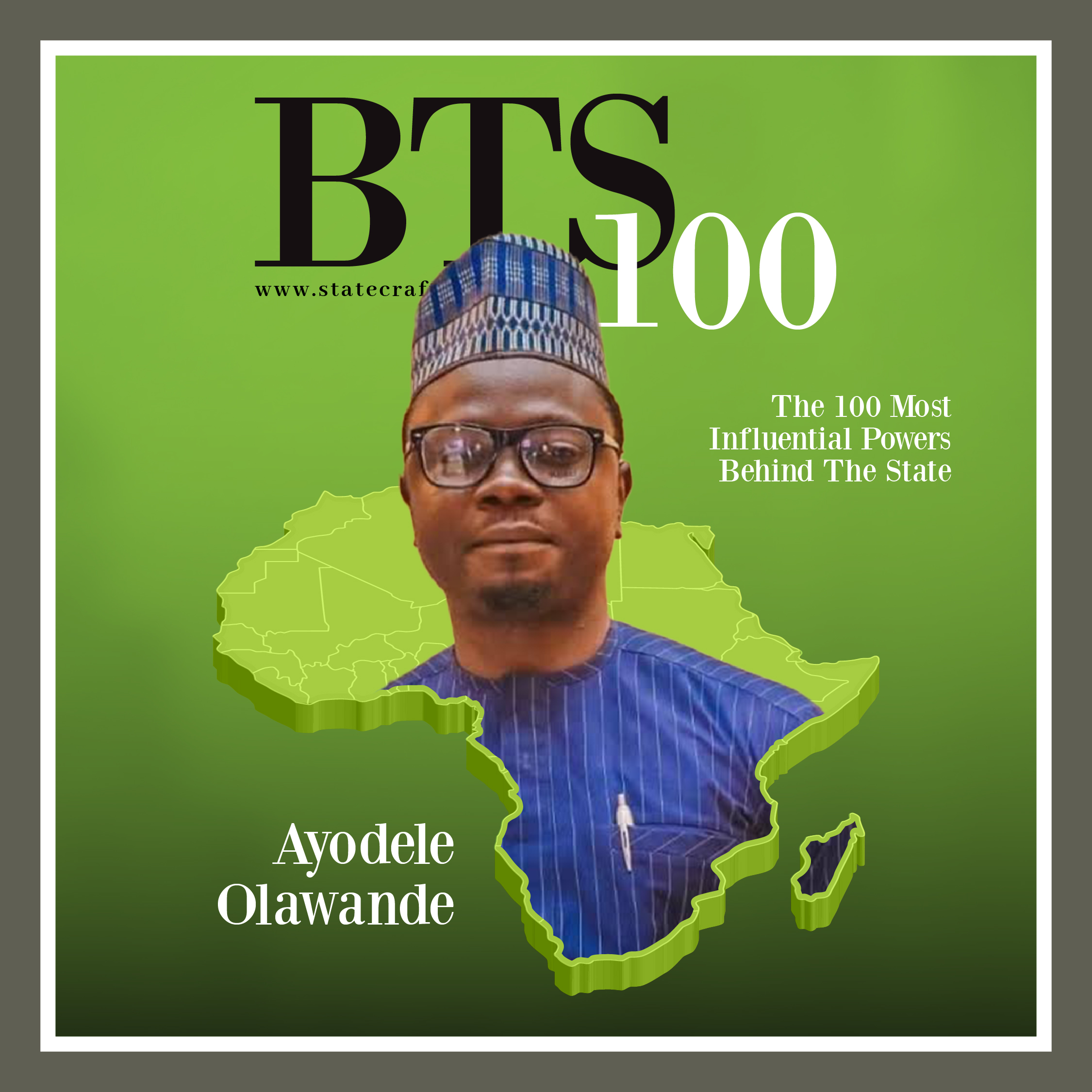 Ayodele Olawande - StateCraft Inc.