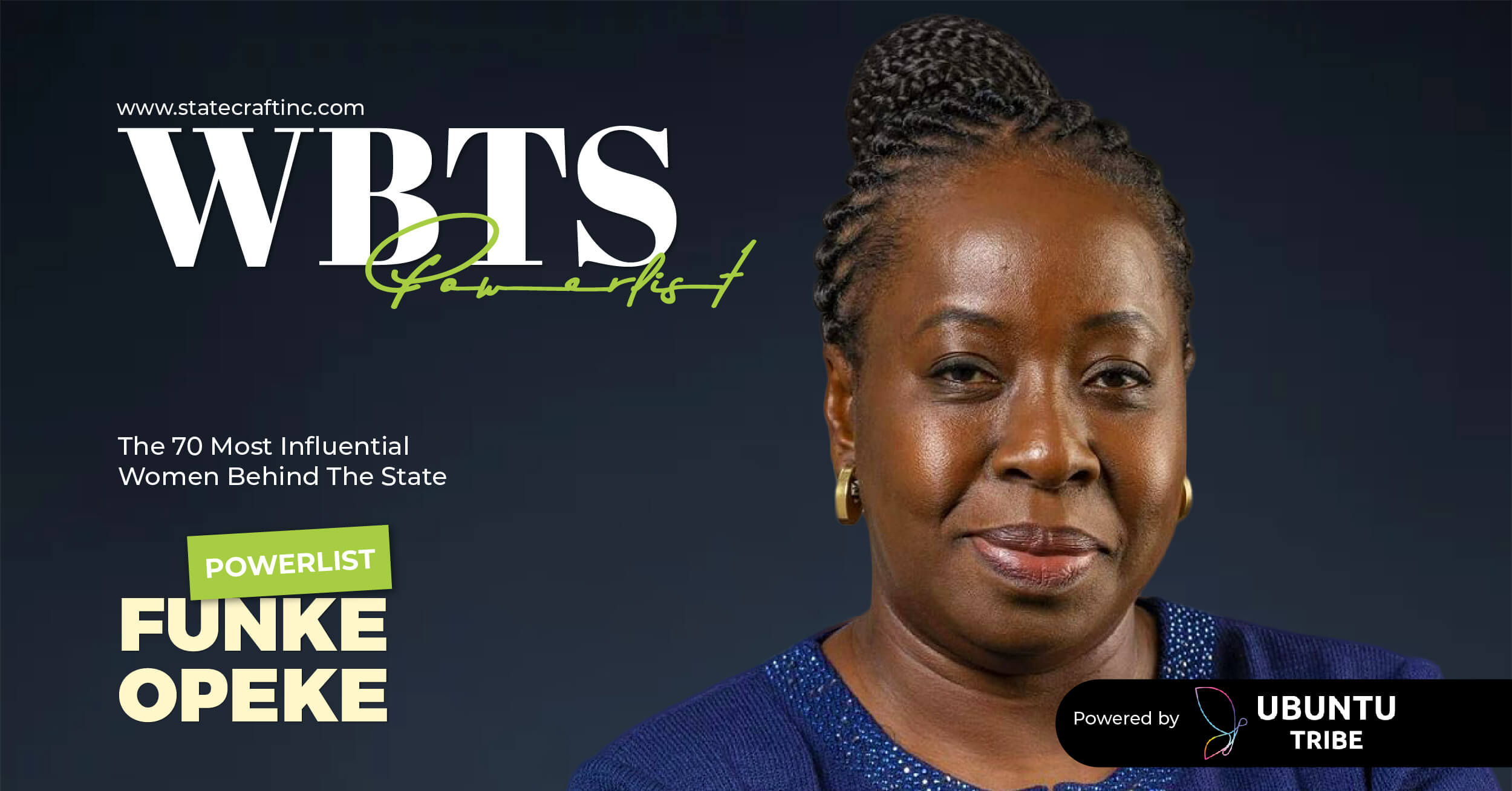 Funke Opeke - StateCraft Inc.