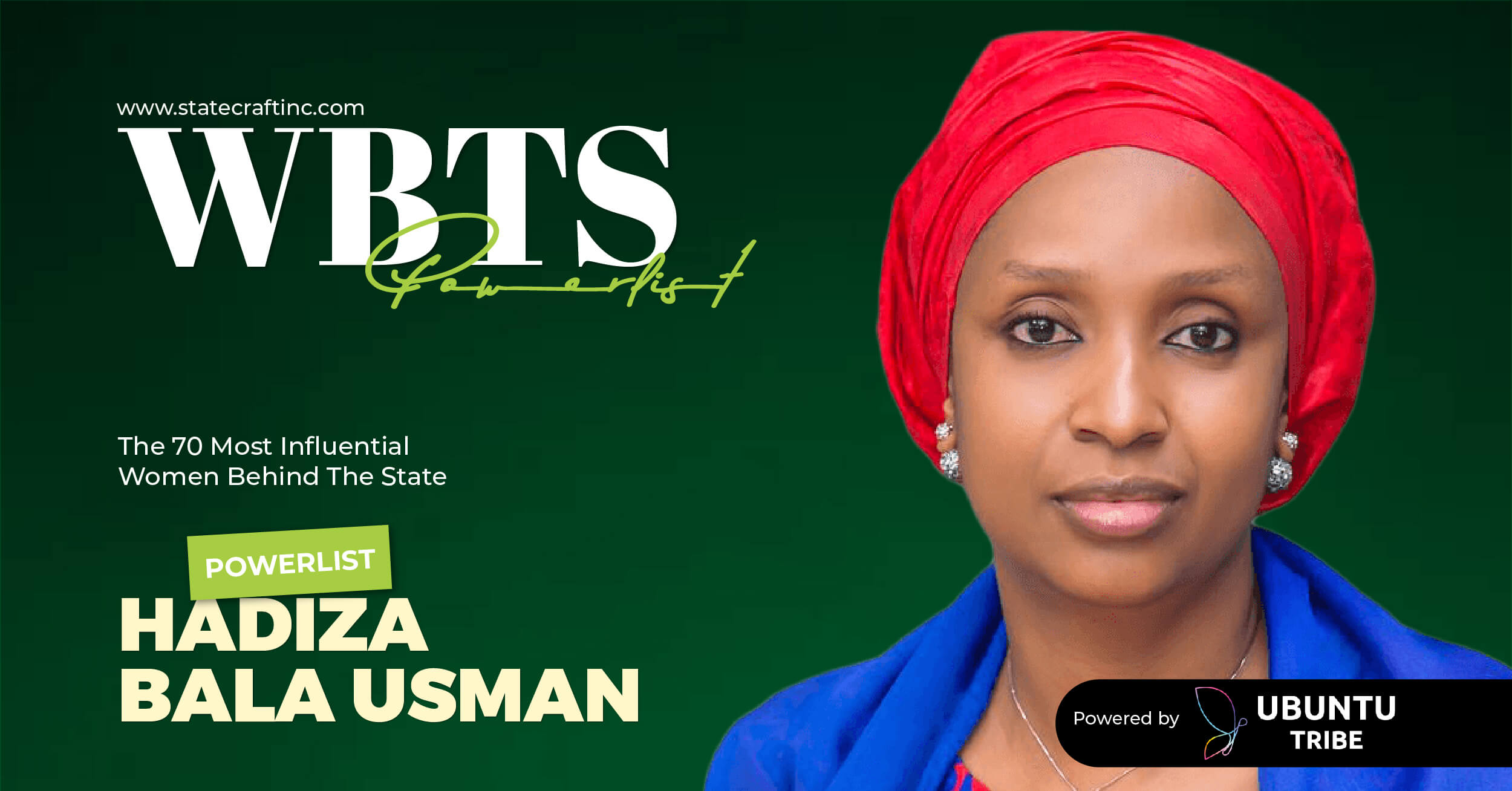 Hadiza Bala Usman - StateCraft Inc.