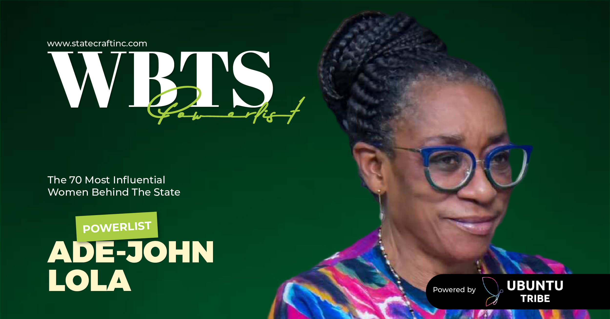 Lola Ade-John - StateCraft Inc.