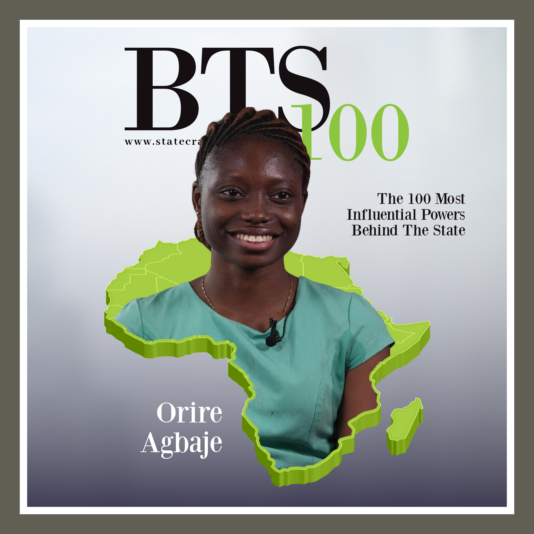 Orire Agbaje - StateCraft Inc.