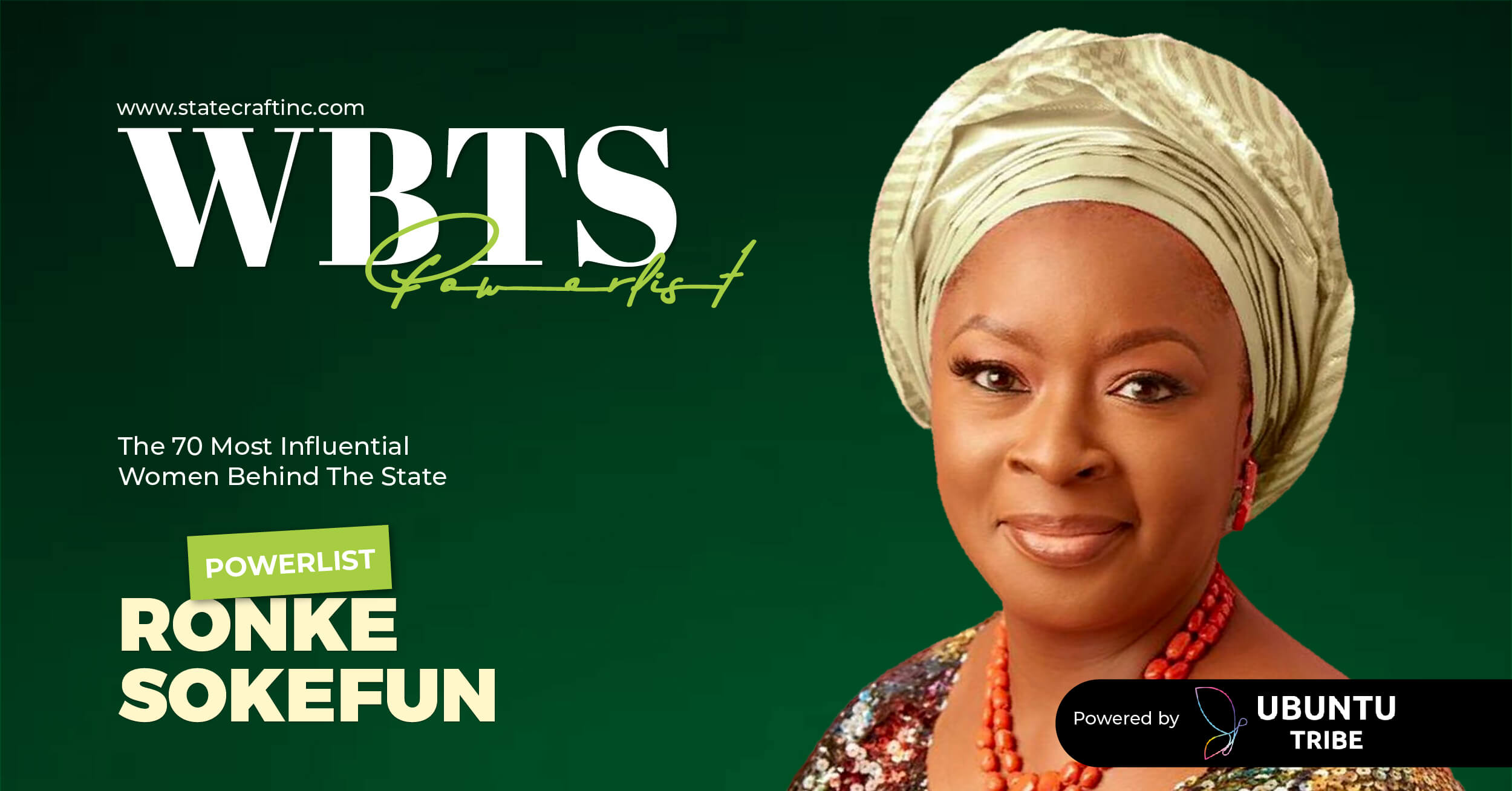 Ronke Sokefun - StateCraft Inc.